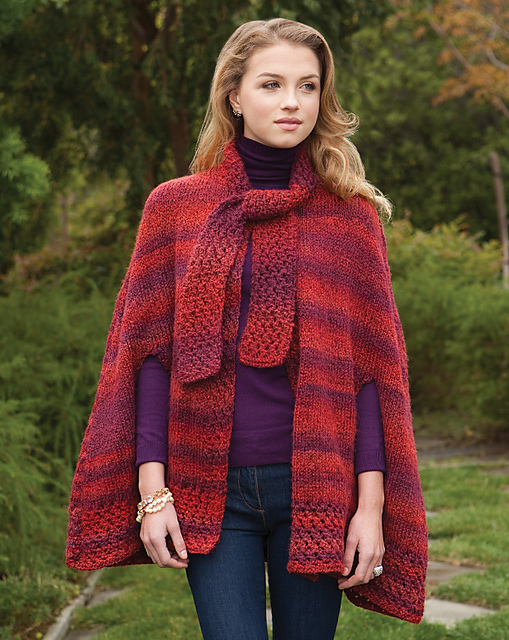 Ravelry: Bronte Cape pattern by Elena Malo