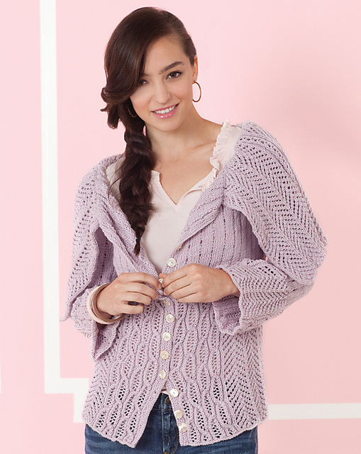 Ravelry: Rose Cardigan pattern by Deborah Newton