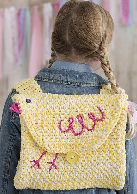 Ravelry: Chick Backpack pattern by Amanda Saladin