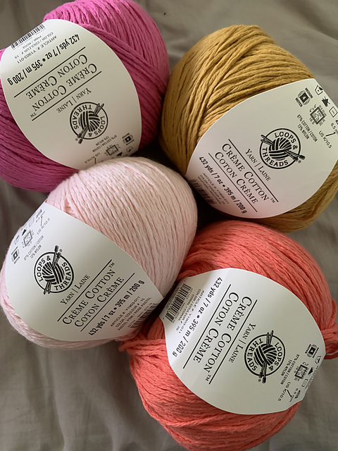 Ravelry: Loops & Threads Crème Cotton