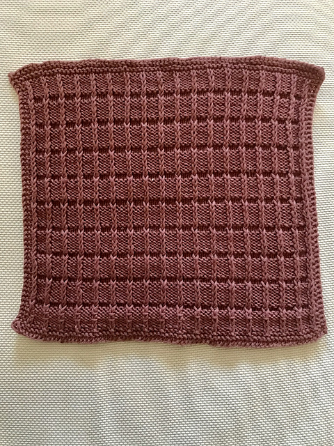 Ravelry: Waffle Rib Dishcloth pattern by Helle Benedikte Neigaard