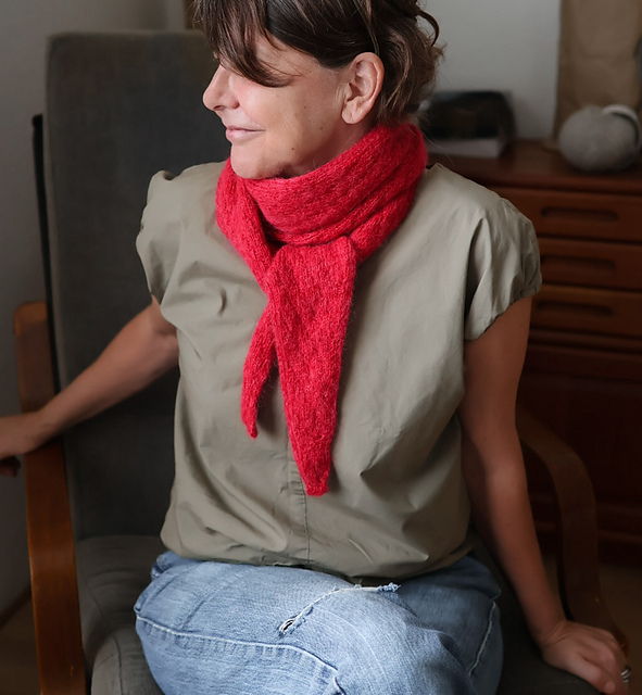 Ravelry: ARMOR scarf pattern by ANKESTRiCK