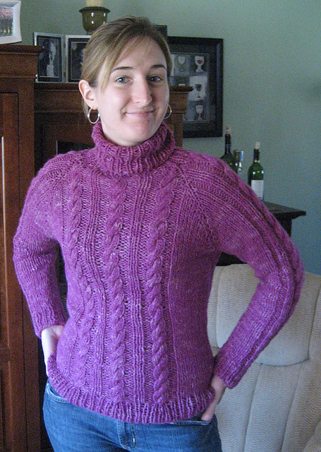 Ravelry: Cables in Chamonix pattern by The Yarn Girls
