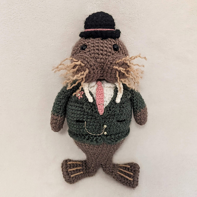 Ravelry: Westley Wyndham III Walrus pattern by Lauren Madsen