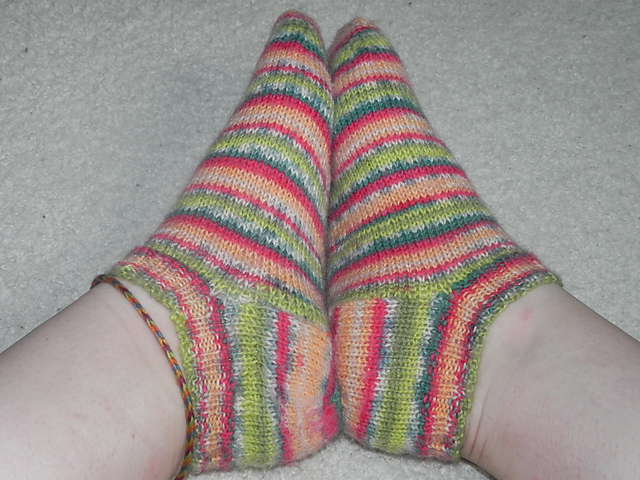 Ravelry: Band Heel Sock pattern by Nannette Huber