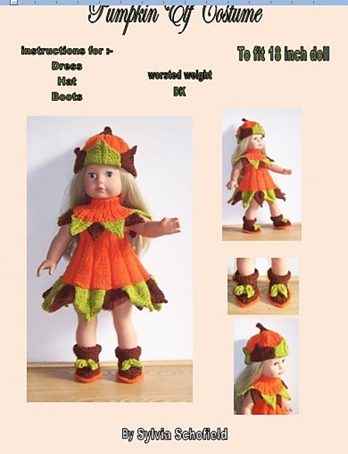 Ravelry: Pumpkin Elf Costume pattern by Sylvia Schofield