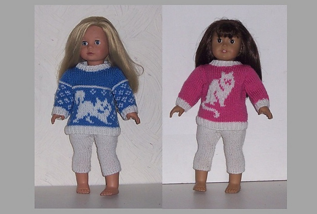 Ravelry: Cat Sweaters pattern by Sylvia Schofield