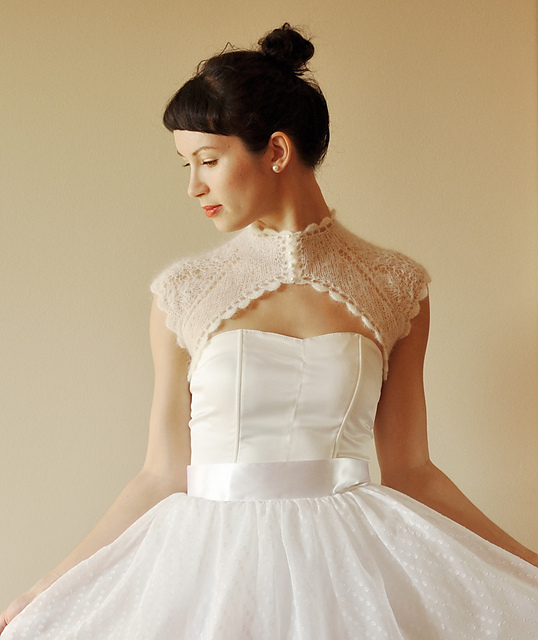 Ravelry: Retro bolero pattern by hand made by fasOLA