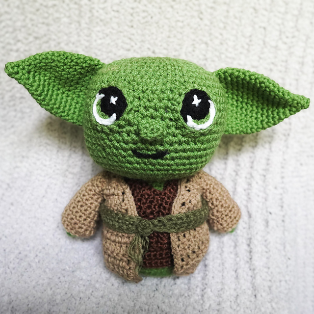 Ravelry: Ancient Master of the Force pattern by Feelin’ Loopy Crochet