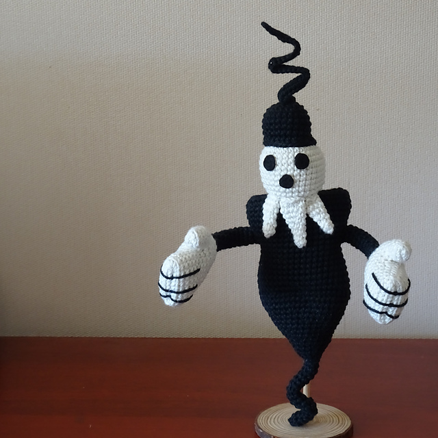 Ravelry: Shinigami-sama Soul Eater pattern by María Fernanda Rojas