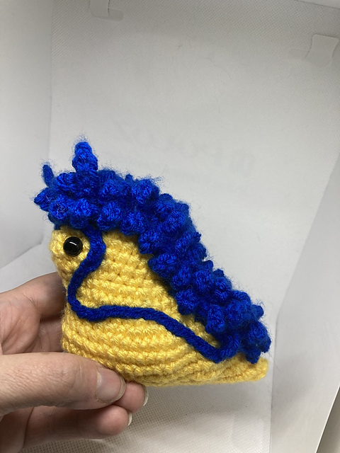 Ravelry: Doomslug the Destroyer JUNE2024 pattern by Emily Grange