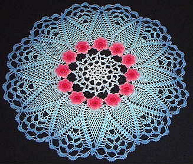 Ravelry: Irish lace Painted Doily pattern by Ferosa Harold