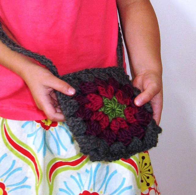Ravelry: Mandala Kids Purse pattern by Sarah Lora