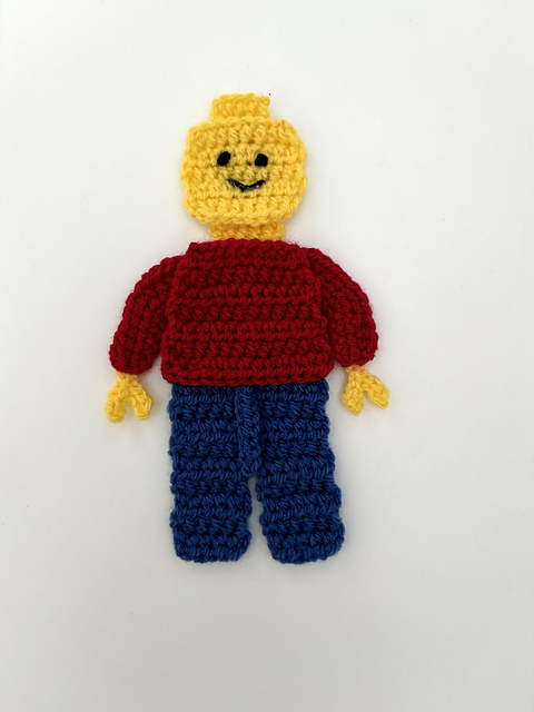 Ravelry: Lego Man pattern by Fiona Wilkinson