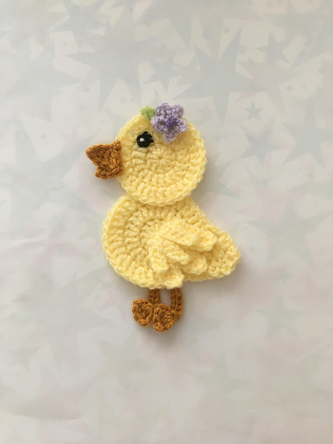 Ravelry: Duck Applique pattern by Fiona Wilkinson