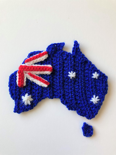 Ravelry: Australia Flag pattern by Fiona Wilkinson