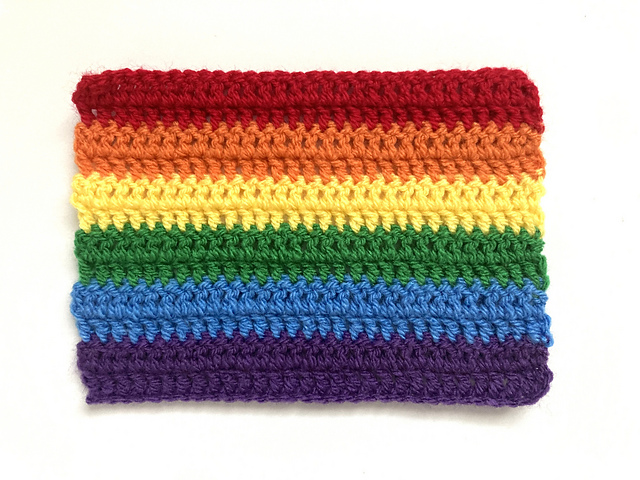 Ravelry: Rainbow Flag pattern by Fiona Wilkinson