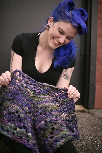 Ravelry: Large Lace pattern by Caitlin ffrench