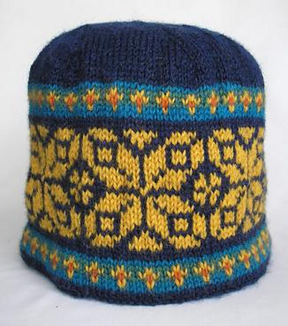 Ravelry: Winged Star Hat pattern by Claire Boissevain-Crooke