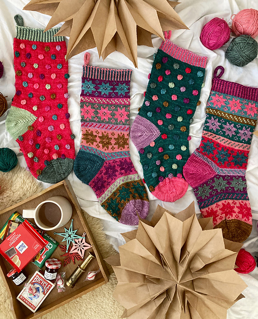 Ravelry: Twinkle and Shine Stockings pattern by Allison Lutes