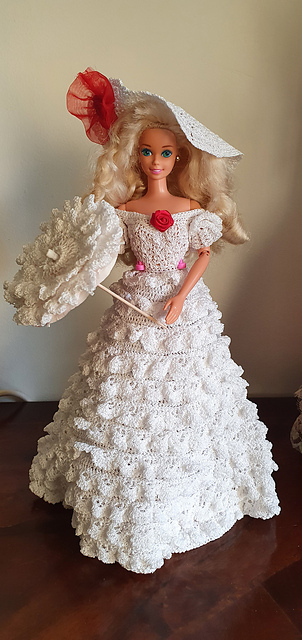 Ravelry: 1850 Old South Gown pattern by Sandra Peach