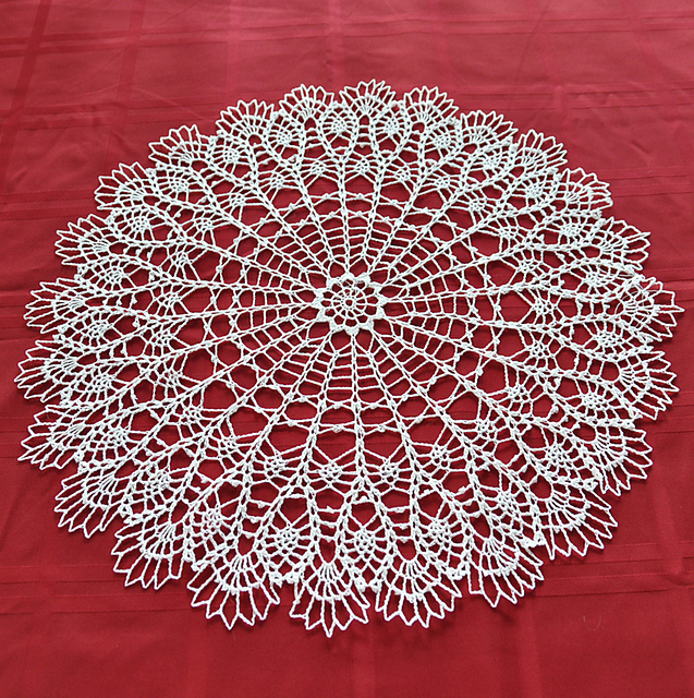 Ravelry: Diamond Table Center pattern by Kimi Honda （本田 君）