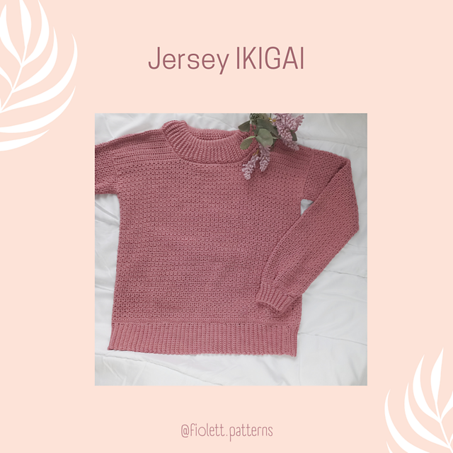 Ravelry: Jersey Ikigai pattern by Yolanda Martin