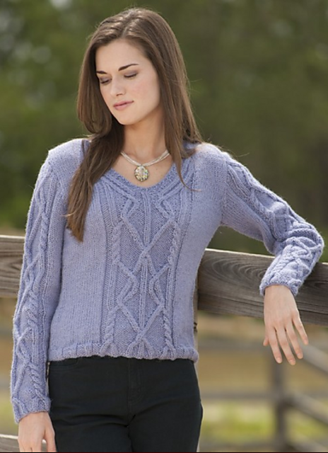 Ravelry: Tilted Cables pattern by Fiona Ellis