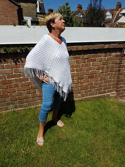 Ravelry: Summer Sparkle Poncho pattern by Fiona Clare Creations