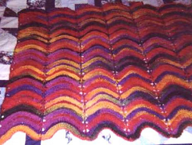 Ravelry: Arizona Sunset Afghan pattern by Cindy Carlson