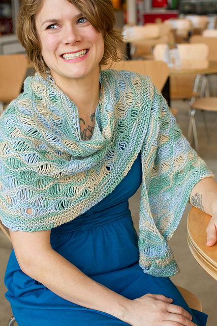 Ravelry: Saltwater Shawl pattern by pamela wynne