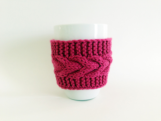 Ravelry: My Mug Cozy pattern by flowergirlknits designs