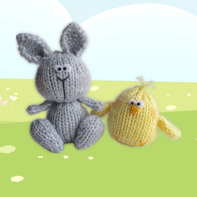 Ravelry: Bunny and Chicky pattern by Amanda Berry