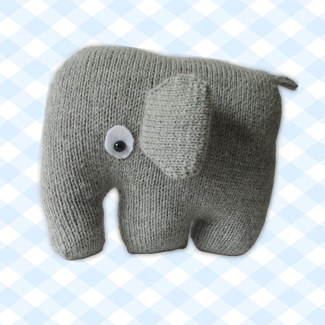 Ravelry: Elephant Cushion pattern by Amanda Berry