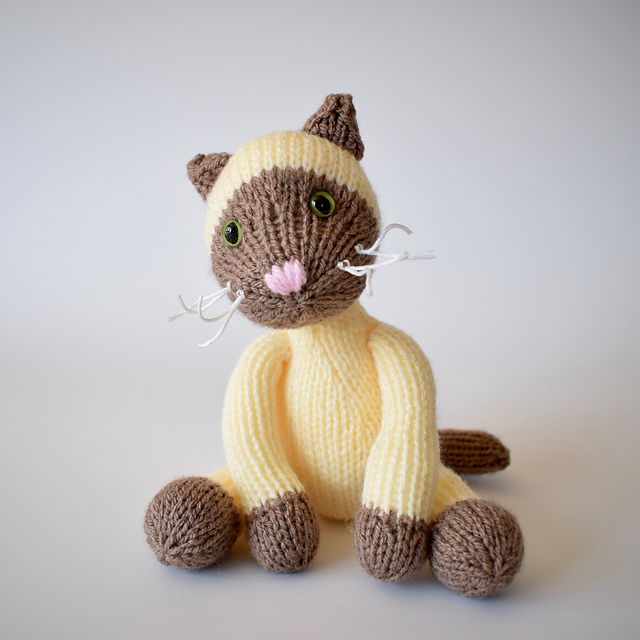 Ravelry: Siamese Cat pattern by Amanda Berry