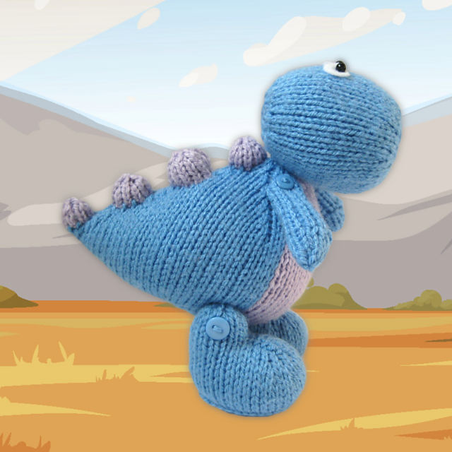 Ravelry: Dippy the Dinosaur pattern by Amanda Berry