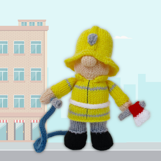 Ravelry: Fireman Fred pattern by Amanda Berry