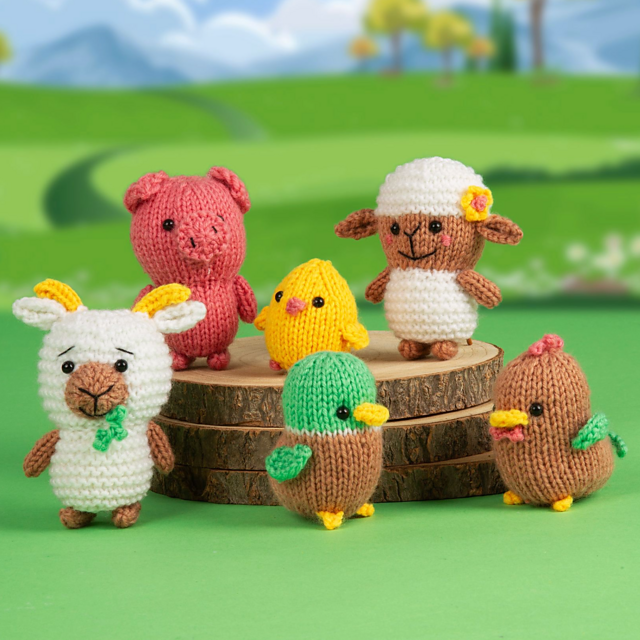 Ravelry: Barnyard Buddies pattern by Amanda Berry
