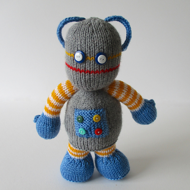 Ravelry: fluffandfuzz's Robot