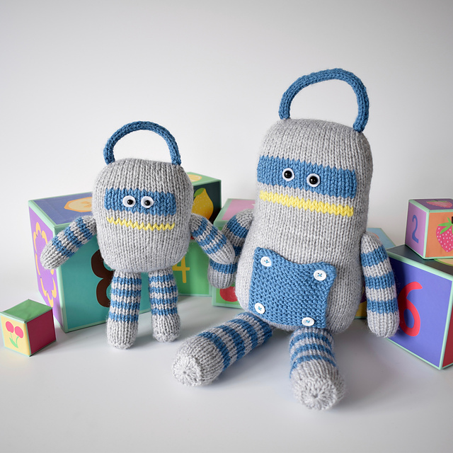 Ravelry: fluffandfuzz's Robots