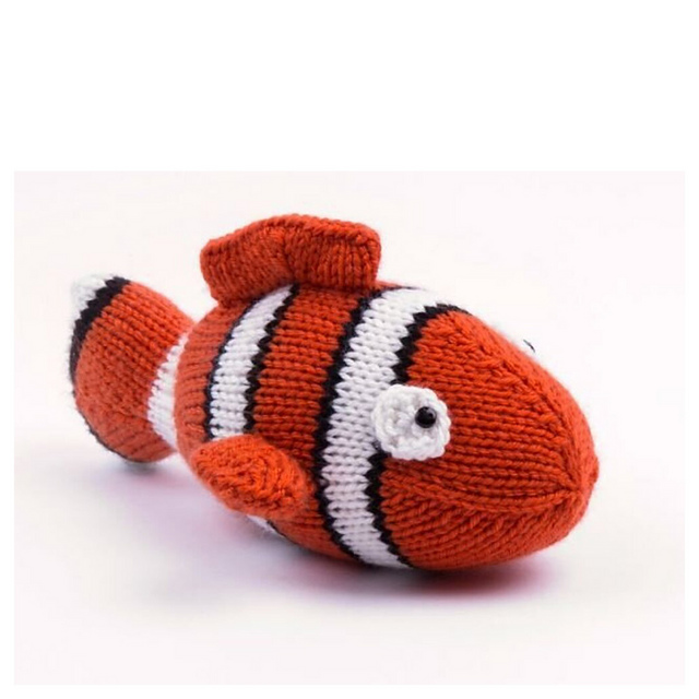 Ravelry: Charlie the Clownfish pattern by Amanda Berry