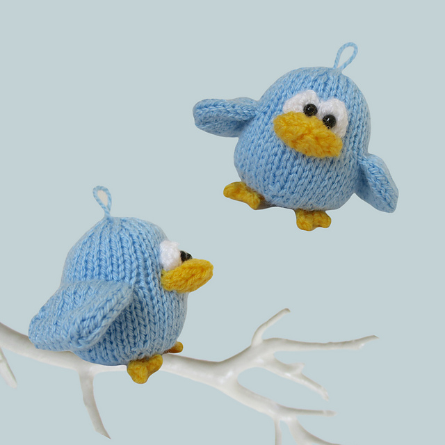 Ravelry: Benjy the Bluebird pattern by Amanda Berry