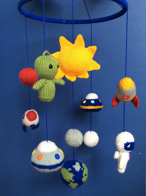 Ravelry: fluffandfuzz's Space Mobile