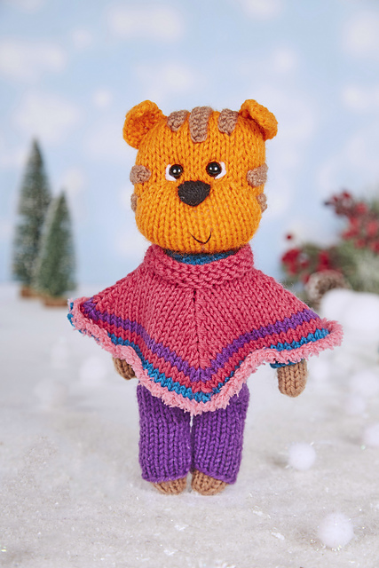 Ravelry: Tillie the Tiger pattern by Amanda Berry