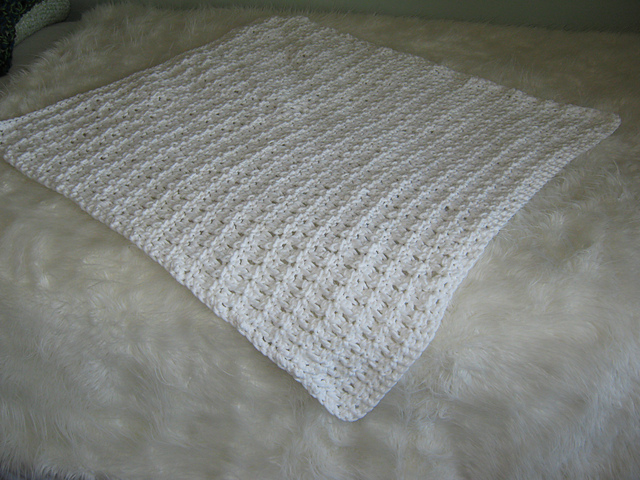 Ravelry: Textured Baby Blanket pattern by FoodHorsesCrochet