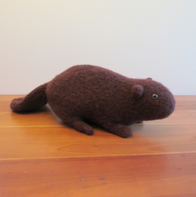 Ravelry: Felted Beaver pattern by Frances Gillespie