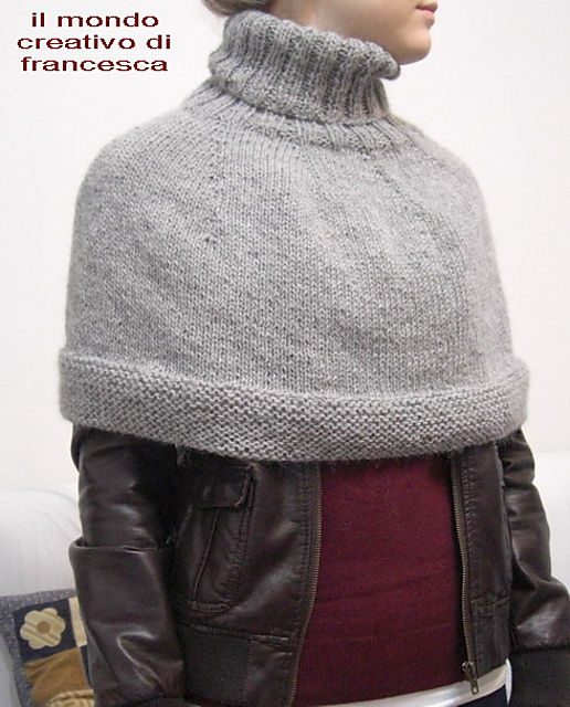 Ravelry: Cappa Passepartout pattern by francesca chanel