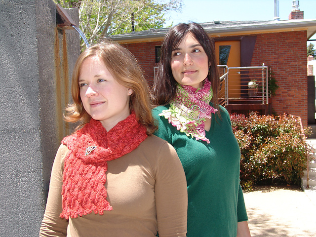 Ravelry: Picot Lace Scarf pattern by Jeanne Giles