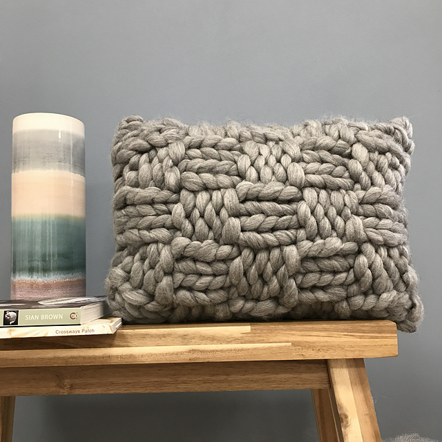 Ravelry: POPCORN SKY cushion cover pattern by Freda Moss Designs