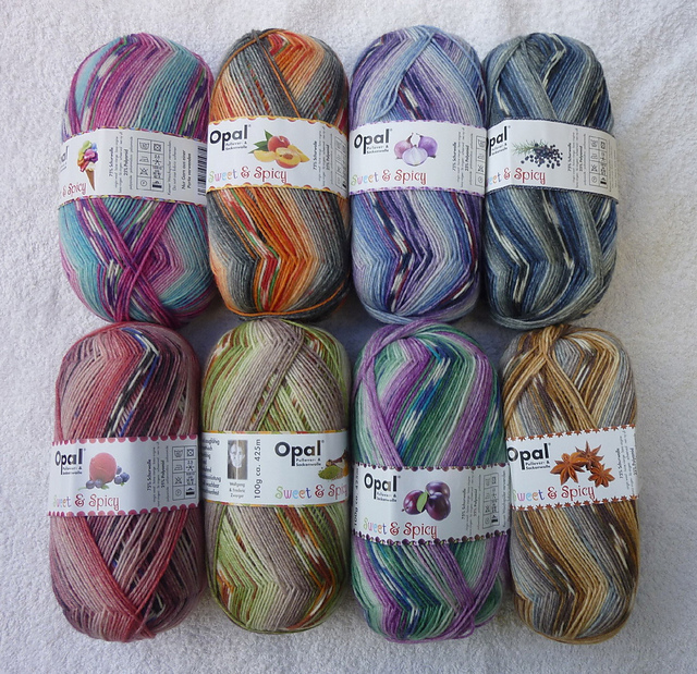 Ravelry: Zwerger Garn Opal Sweet & Spicy 4-fach / 4-ply